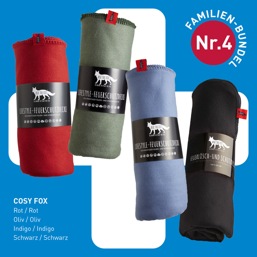 Set Seguro y Acogedor Gran Familia (4 Personen) - ASK THE FOX
